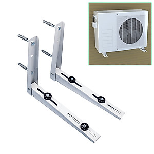 Forestchill Mini Split Wall Mounting Bracket, Universal Fit Ductless Mini-Split Air Conditioner Heat Pump Systems, Support up to 240 lbs, 7000-12000 BTU