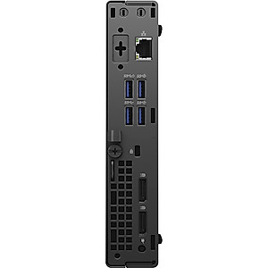 Dell OptiPlex 7000 7090 Desktop Computer - Intel Core i5 10th Gen i5-10500T Hexa-core (6 Core) 2.30 GHz - 16 GB RAM DDR4 SDRAM - 256 GB M.2 PCI Express NVMe 3.0 x4 SSD - Micro PC - Black