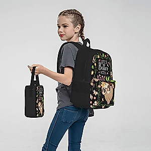 Sloth Backpack Set Sloth Backpacks+Lunch Bag With Holder+Pencil Case 3 Pieces Branch School Book Bag For Girls Boys