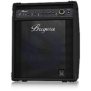 Bugera BXD15A 1000 Watt Bass Amplifier with Original 15" Turbosound Aluminum-Cone Speaker, MOSFET Preamp, Compressor and DYNAMIZER Technology
