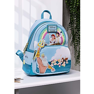 Loungefly The Little Mermaid Triton's Gift Mini Backpack