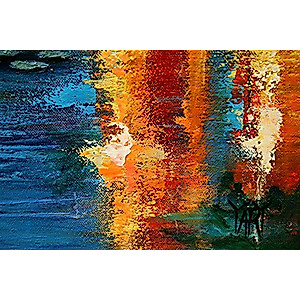 SOLD - Dusk in Balboa, San Diego Balboa Park By Internationally Renowned Painter Yary Dluhos.