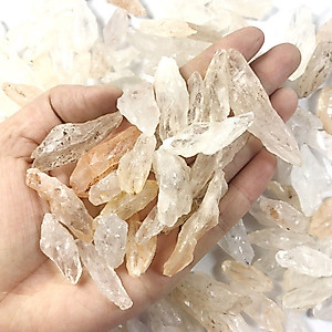 BEDNL 100g Natural Quartz Crystal Stone Rock Drop Natural Stones Fish Tank Decoration QINTINYIN ZOUWENBYIN
