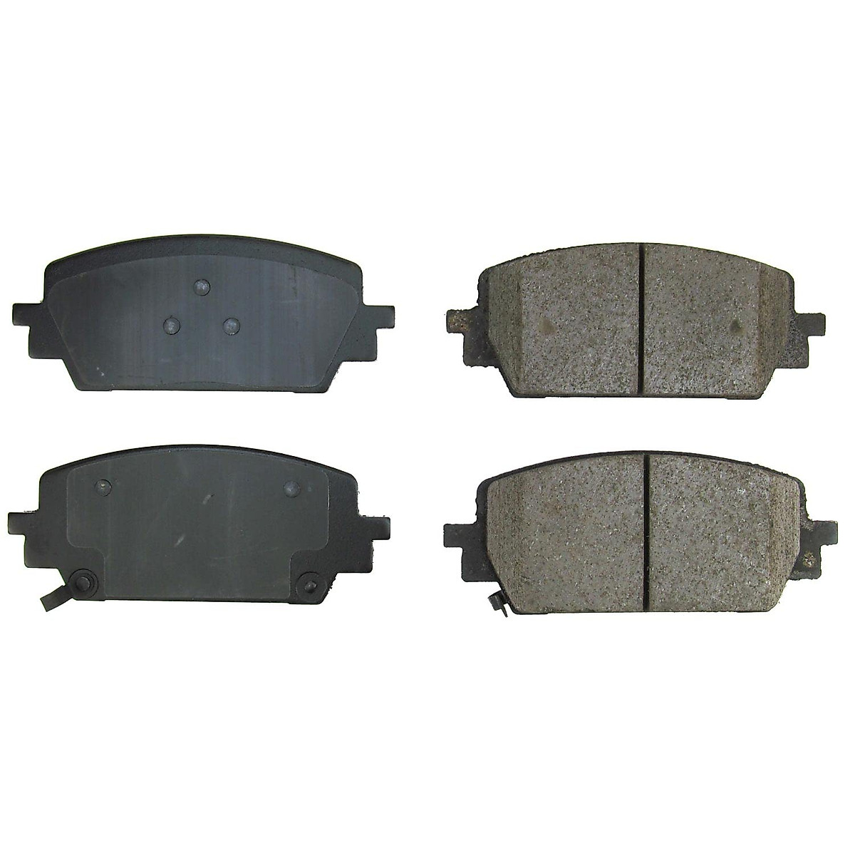 Power Stop Front 16-2380 Z16 Evolution Ceramic Brake Pads For Hyundai Santa Cruz 2022, Hyundai Santa Fe 2021-2023, Kia Sorento 2021-2022 [Model Specific]