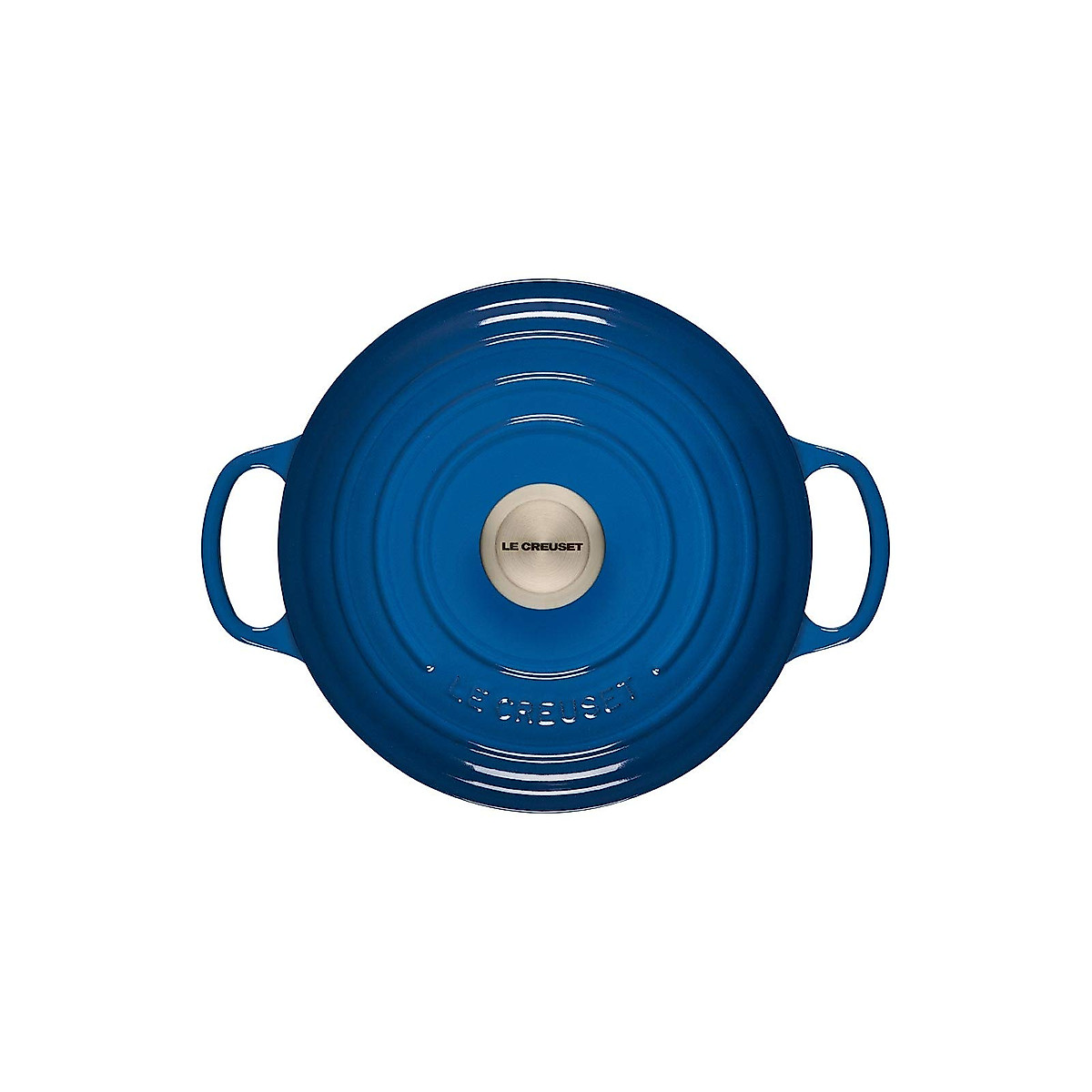 Le Creuset 8 Piece Multi-Purpose Enameled Cast Iron with SS Knobs, Stoneware, and Toughened Nonstick PRO Fry Pan Complete Cookware Set - Marseille