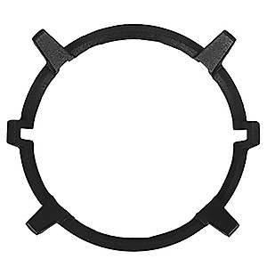 Bzocio Universal Cast Iron Wok Pan Support Rack Stand for Burners Gas Hobs and Cookers Home Garden Supplies