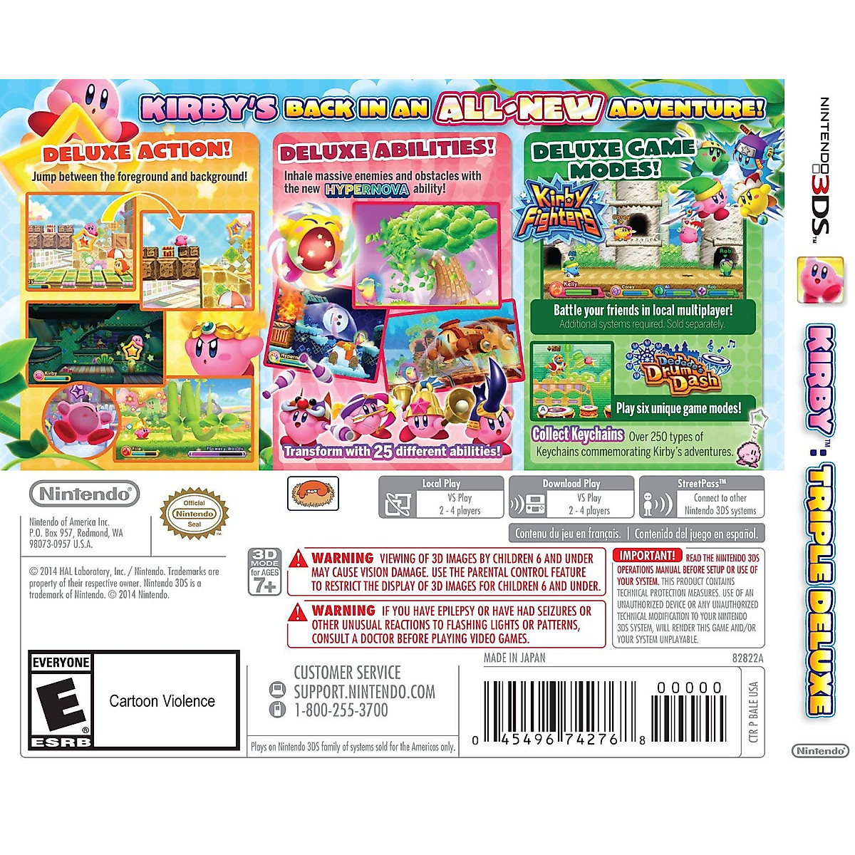 Kirby Triple Deluxe - Nintendo 3DS (Renewed)