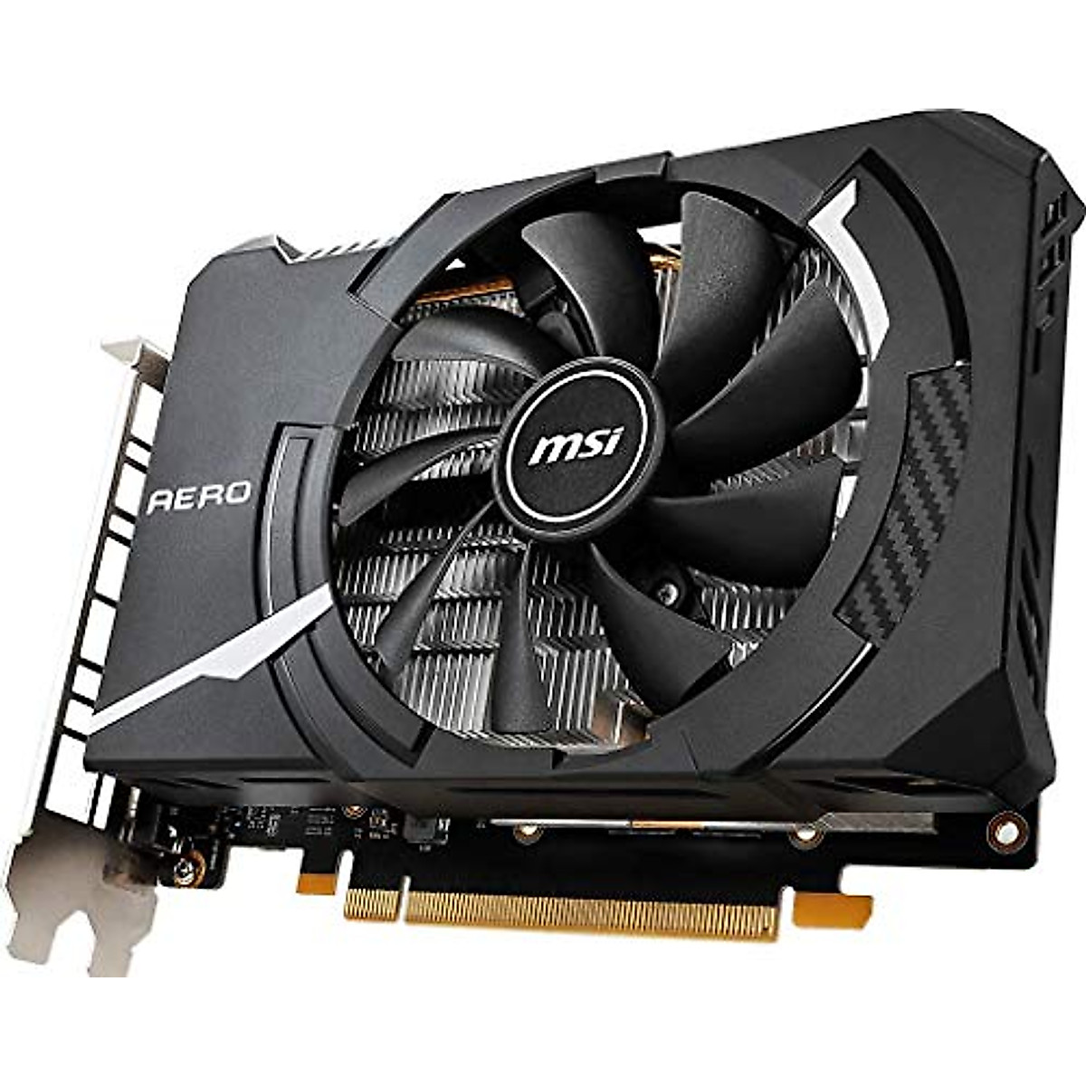 MSI Gaming GeForce GTX 1660 Super 192-bit HDMI/DP 6GB GDRR6 HDCP Support DirectX 12 Single Fan VR Ready OC ITX Graphics Card (GTX 1660 Super AERO ITX OC)