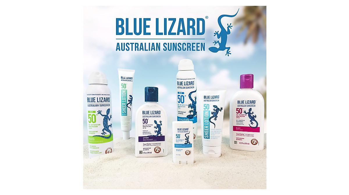 BLUE LIZARD Sport SPF 50+ Sunscreen Lotion - 3 oz