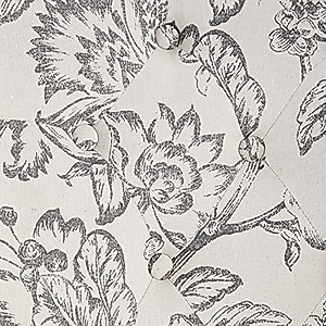 Linon Home Décor Leslie Floral Office Chair