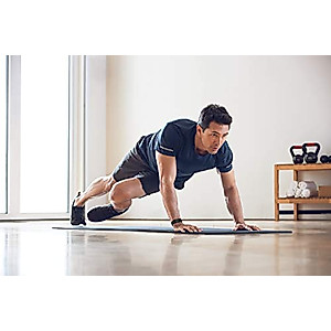 Fitbit Charge 3 Accessory Band, Official Fitbit Product, Sport, Black, Small