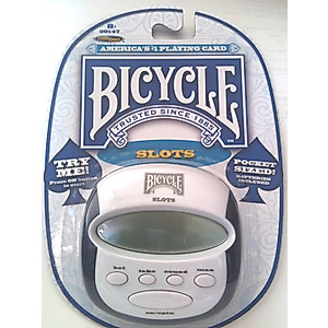 Bicycle Pocket Slots Game, 3" x 3", with Sound Control & Auto Shut Off