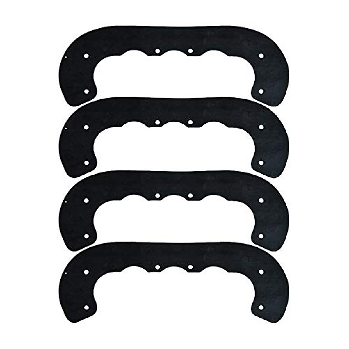 4PK Snow Blower Poly Paddles Replacement for Toro CCR2000, CCR2450, CCR3600, CCR3650. PowerClear: 210R, 221QR, 421QR. | Replaces OEM# - 125-1128, 55-9250, 55-9251, 88-0771, 99-9313
