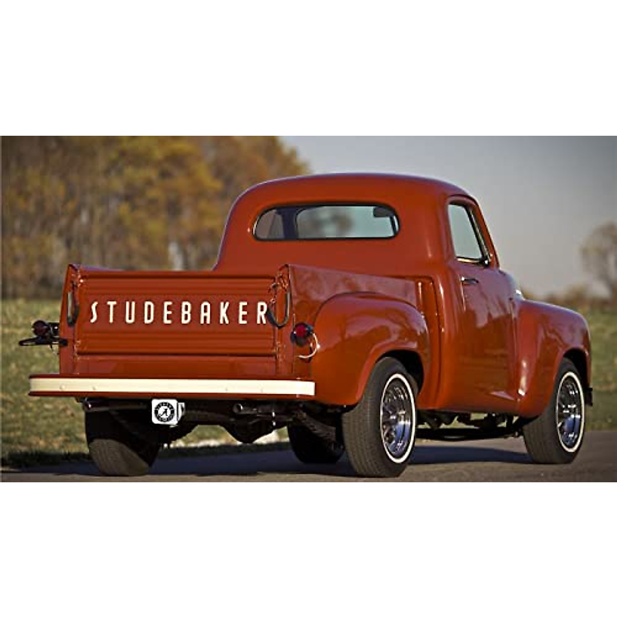 University of Alabama Premium Chrome #D Hitch Cover W/ Colored Team Logo - Unique Logo Style Metal Molded Design – Easy Installation on Truck, SUV, Car - Ideal Gift for Die Hard Crimson Tide Fan