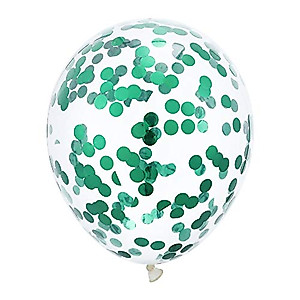 50 Pcs 10 Inch Agate Latex Balloons Green Balloon Colorful Balloons for Jungle Baby Shower Wedding Office Birthday Party Supplies