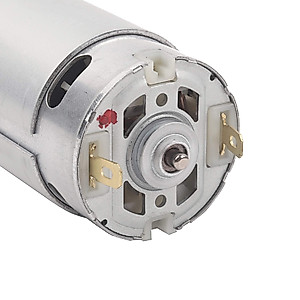 2 Pcs 550 24V 40000RPM Electric Motor for Kids Ride On Car, RS550 24 Volt Motor Gearbox Accessories for Children Ride On Toys Replacement Parts