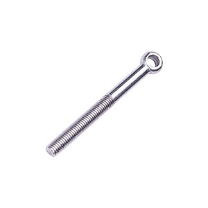 Yinpecly M12 Machinery Shoulder Swing Lifting Eye Bolt 304 Stainless Steel Metric Thread for Pipeline Gate Valves, Silver 1pcs