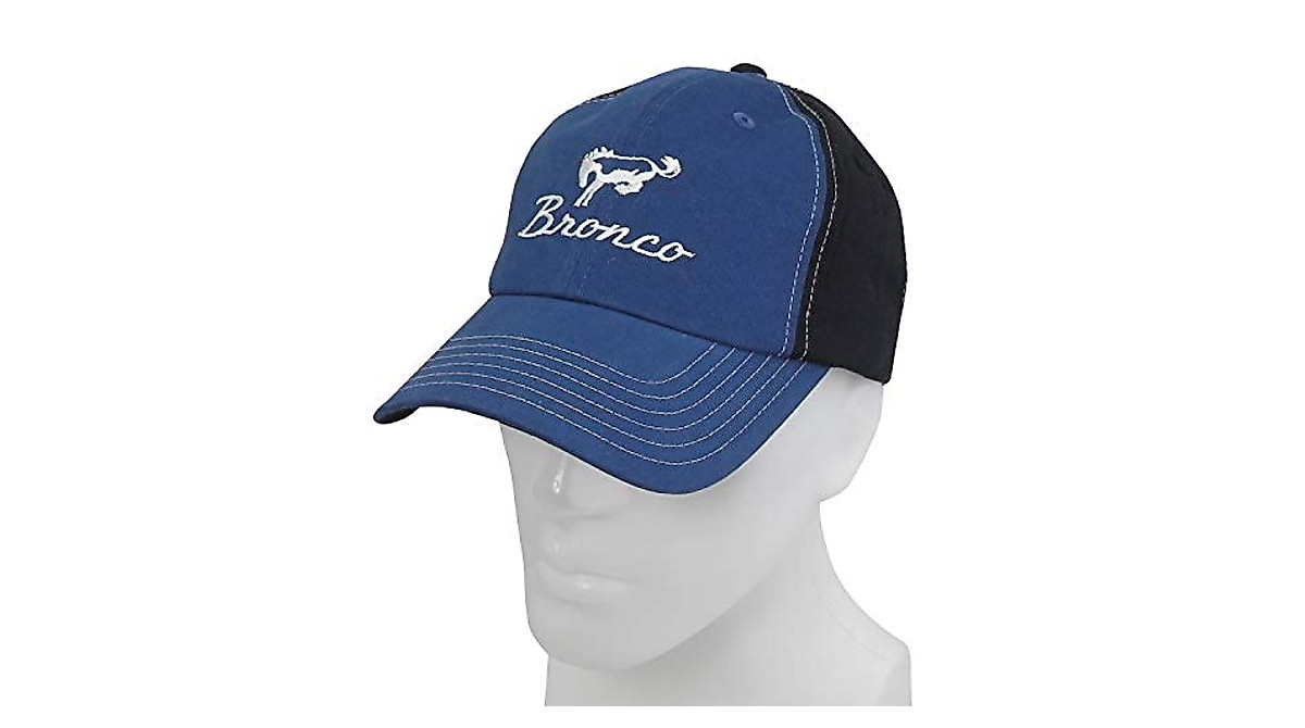 Ford Bronco Blue Black Baseball Cap - Stylish & Adjustable