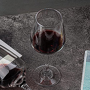 Wine Glasses Set of 8, 12 Oz Classic Red or White Wine Glass with Stem, Perfect for Home, Restaurant Use, Dishwasher Safe