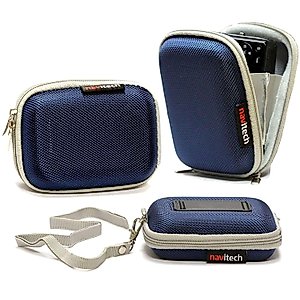 Navitech Blue Shockproof Camera Case Compatible with COZPUZHAT Mini Kids Camera
