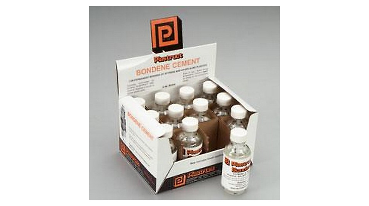 Plastruct Bondene Styrene Bond Plastic Glue 2 Oz