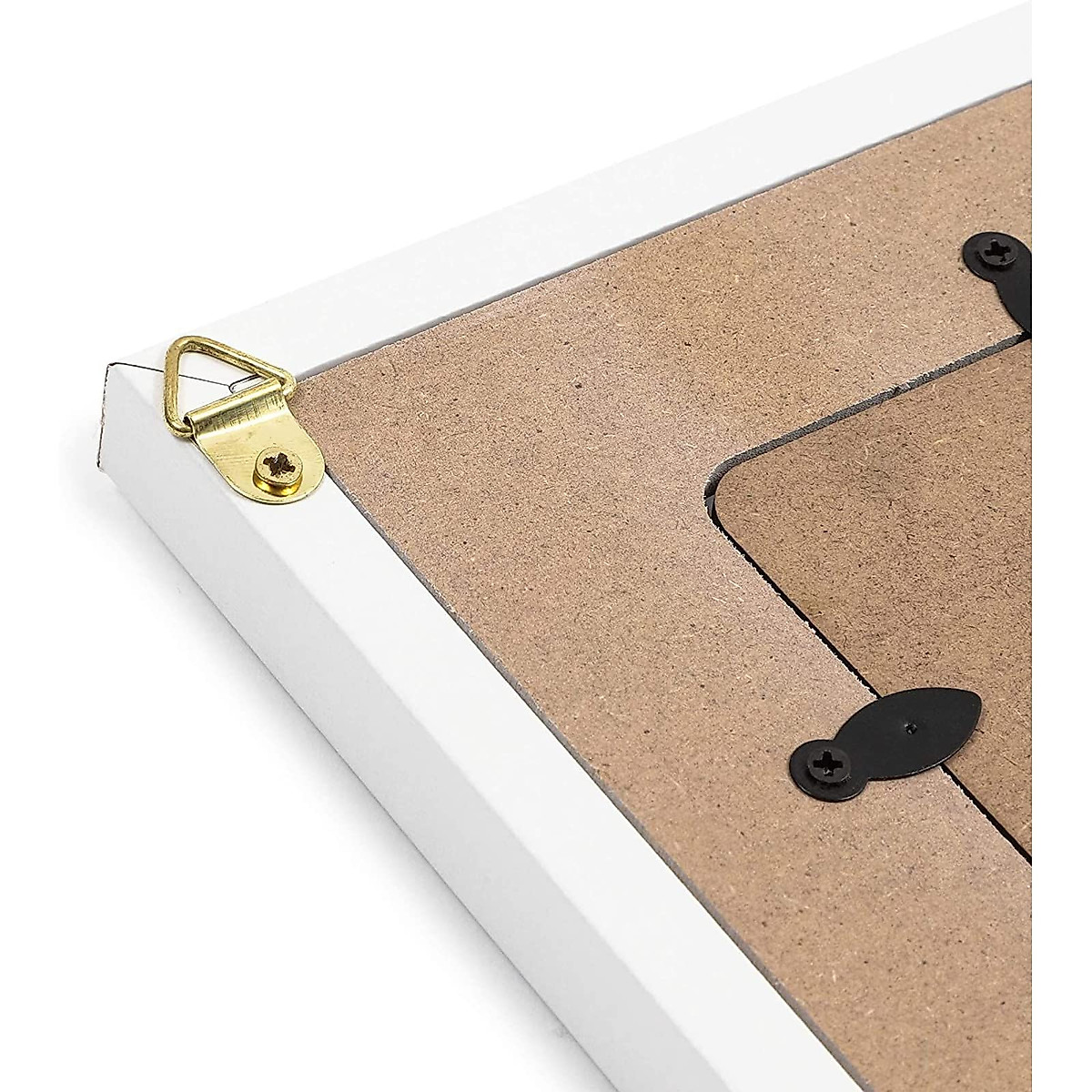 Juvale Sonogram Picture Frame for 3 Ultrasound Keepsake Photos (17 x 7.5 x 0.5 in)