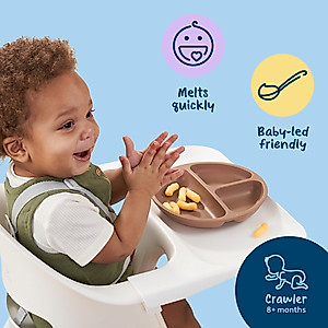 Gerber Snacks for Baby Value Pack, Lil Crunchies, Mild Cheddar & Veggie Dip, 1.48 Ounce (Pack of 8)