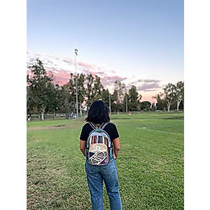 Small 13" cotton and hemp backpack, nepali backpack, himalayan backpack, Small 13" bag (BAG-008-SM)