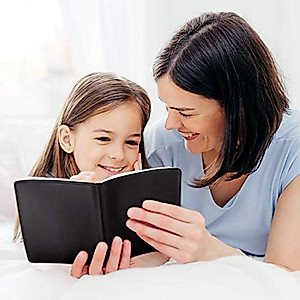 Dunwell Small Photo Albums 5x7 - (2 Pack, Black), Flexible Cover, Portfolio Binder with 24 Sleeves, Holds 48 7x5 Photos, Artwork or Postcards, Mini Picture Brag Books