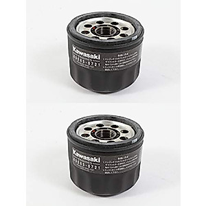 Kawasaki 49065-0721 Oil Filter Replaces 49065-7007 (2 Pack)
