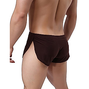 WINDAY Men's Boxer Underwear, Sexy Boxer Shorts Briefs Trunks Style Underpants 3 packs