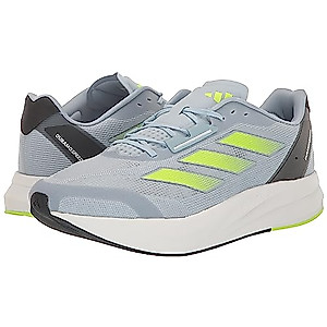 adidas Men's Duramo Speed Sneaker, Wonder Blue/Lucid Lemon/White, 11