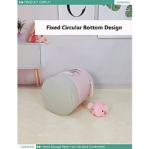 FANKANG Storage Baskets,Collapsible Convenient Nursery Hamper/Laundry Bin/Toy Collection Organizer for Kid's Room（Castle ）