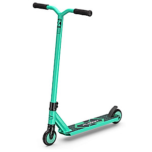 Fuzion Pro Scooters - Stunt Scooter for Kids 8 Years and Up - Perfect for Beginners Boys and Girls - Best Trick Scooter for BMX Freestyle Tricks (2020 Teal)