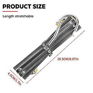 JSFPMC Drying Hanger, Hanging Drying Rack, Drip Hanger Stainless Steel with 10 Pegs for Laundry Underwear Socks, The Clips Release Quickly, Folding Portable