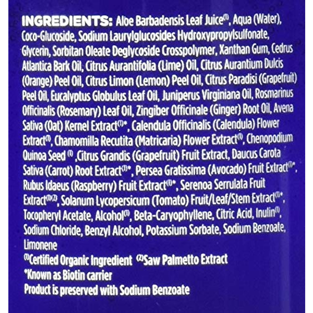 Avalon Organics Thickening Shampoo Complex (Packaging may vary), Biotin B, 14 Fl Oz