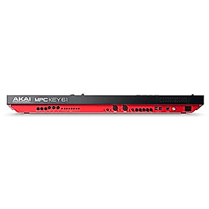 Akai Professional MPC Key 61 - Standalone Music Production Synthesizer Keyboard with Touch Screen, 16 Drum Pads, 20+ Sound Engines, Semi Weighted Keys, black