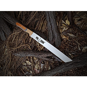 HUN-6032 Custom Handmade Spring Damascus Sword with Sheath