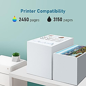 PACAVA 206X 206A Toner Cartridges (with Chip) for HP 206A 206X Toner Cartridge 4 Pack High Yield to Work with HP Color Pro MFP M283fdw M283cdw M255dw M282nw Printer Toner (BCMY, 4 Pack)