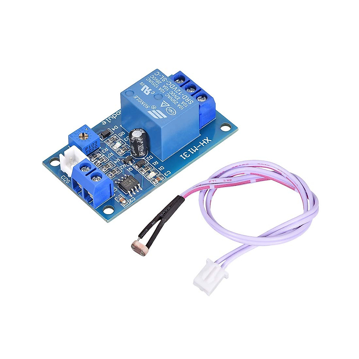 uxcell Photosensitive Sensor Module Light Intensity Detection with Wire DC 12V