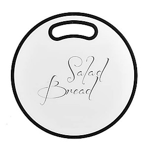 Kitchen Plastic Cutting Board, Household Kitchen Bakery Restaurant Classification Chopping Boards Slicing Block Cooking Tool for Vegetable Meat Fruit White