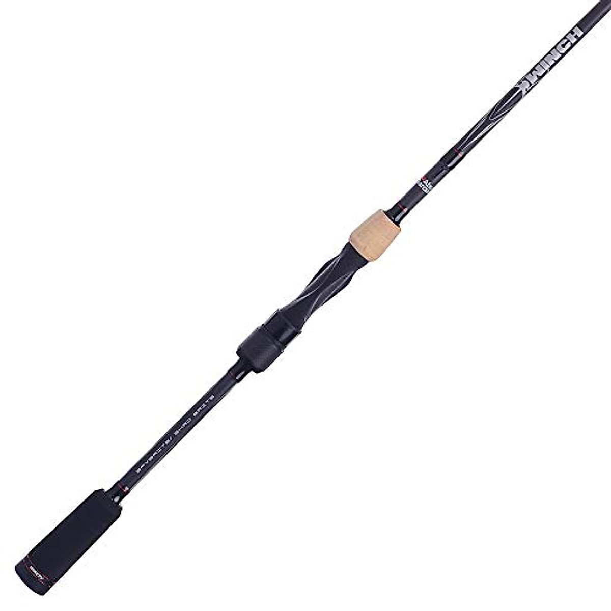 Abu Garcia Winch Casting Fishing Rod, Black, 7'2" - Medium Light - 1pc