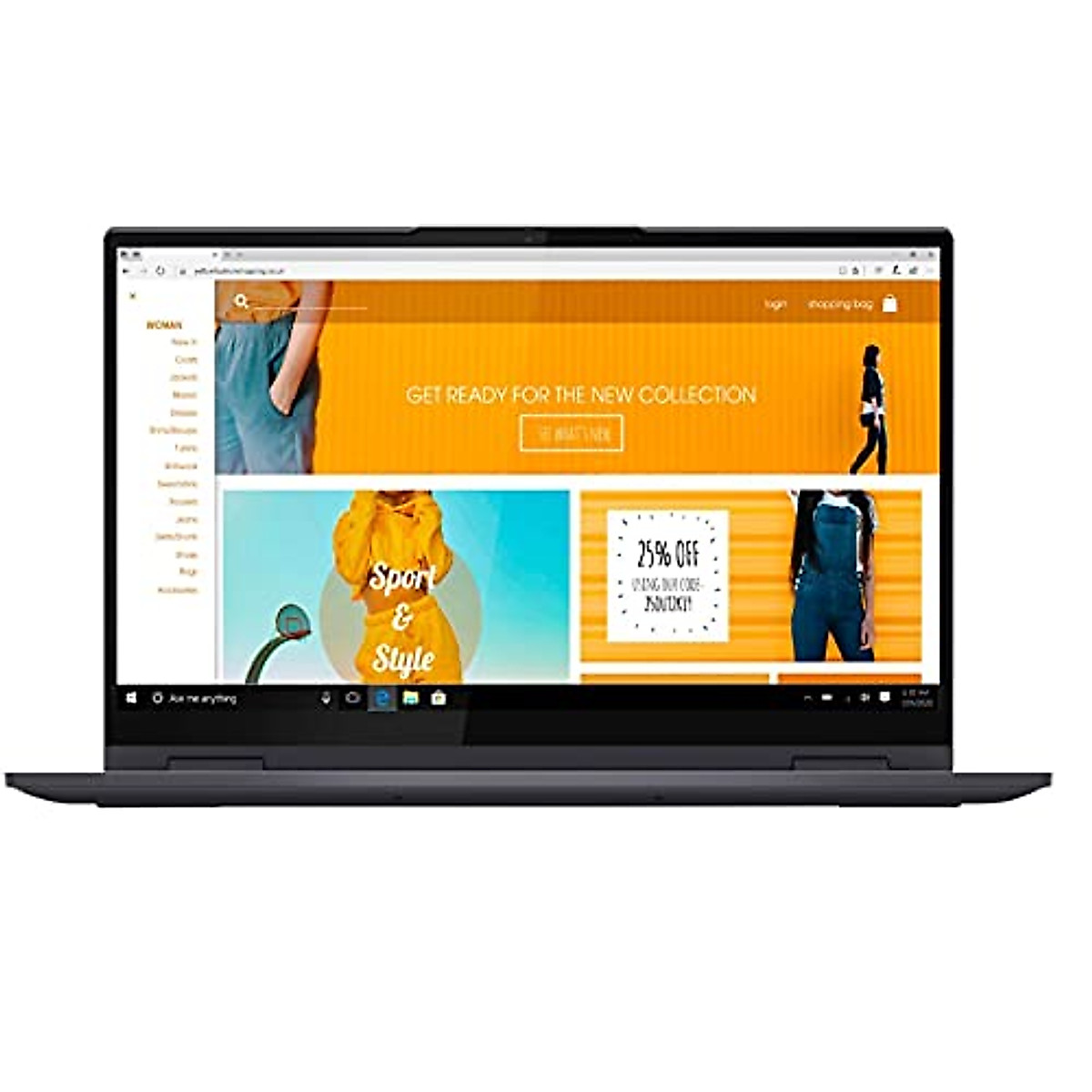 Lenovo Yoga 7i 2-in-1 15.6-inch FHD Touchscreen Premium Laptop PC, Intel Quad-Core i5-1135G7, Intel Iris Xe Graphics, 8GB DDR4 RAM, 256GB SSD, Backlit Keyboard, Windows 10 Home 64 bit, Gray