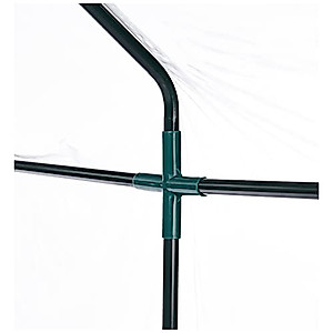 Home-Complete HC-4202 Walk-In Greenhouse- Indoor Outdoor with 8 Sturdy Shelves-Grow Plants, Seedlings, Herbs, or Flowers In Any Season-Gardening Rack