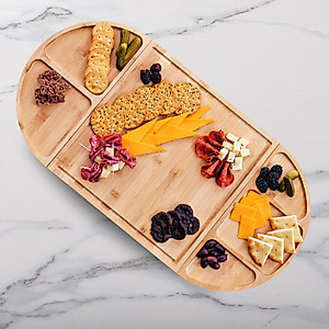 Generic 3 Piece Magnetic Charcuterie Boards Gift Set: Charcuterie Board Set, Bamboo Cheese Board Set for Mom | House Warming Gifts New Home | Wedding Gifts for Couple, Bridal Shower Gift