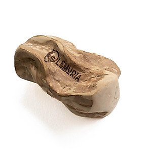 lemuria Gorilla Chew for Dogs Coffee Wood Stick Toy, Natural Durable Real Wooden Bone, Safe Dental Cleaning Chews for Teething Puppy, Stress Relief Toys (Extra Large)