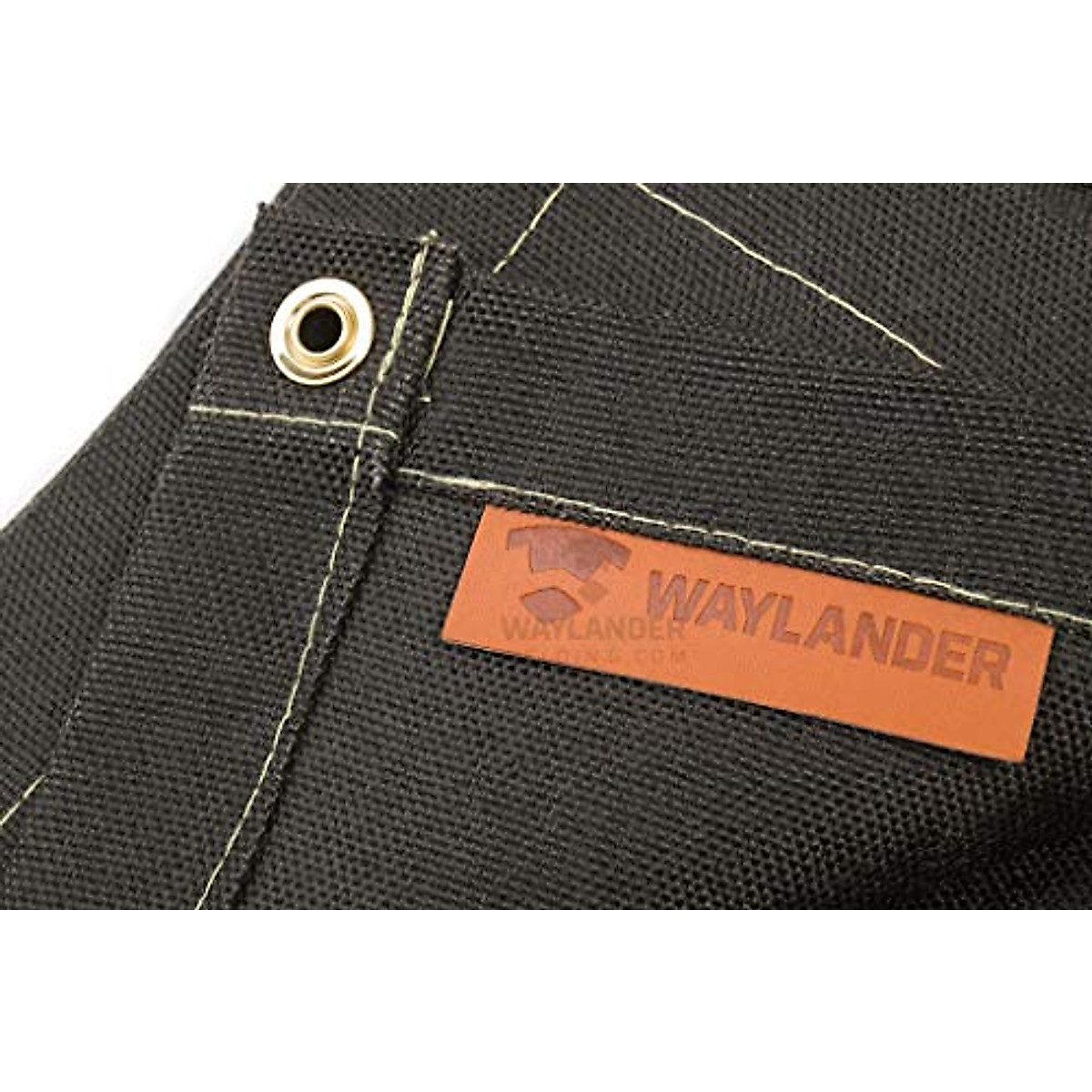 Waylander Svalinn Fiberglass Welding Blanket – Flame Retardant Fabric Up to 1400°F; Heavy Duty Double-Sided Vermiculite Treated Fiberglass for Less Shed and Fierce Spark Protection (6' x 6', BLACK)