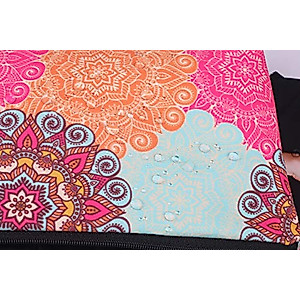 HAOGUAGUA Cosmetic Bag for Women Waterproof Cute Fashion Purse Makeup Bag Roomy Travel Toiletry Pouch Girls Gifts (#6)