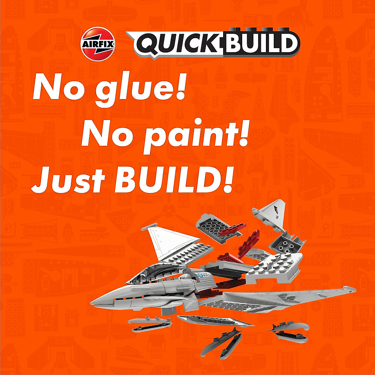 Airfix Quickbuild Eurofighter Typhoon Airplane Model Kit