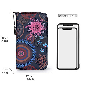 TAN.TOMI Womens Wallets, RFID Blocking Wallet for Women made of smooth and soft Vegan Leather, RFID Wallet Women